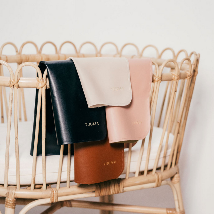 Vegan Leather Baby Changing Mat | YUUMA